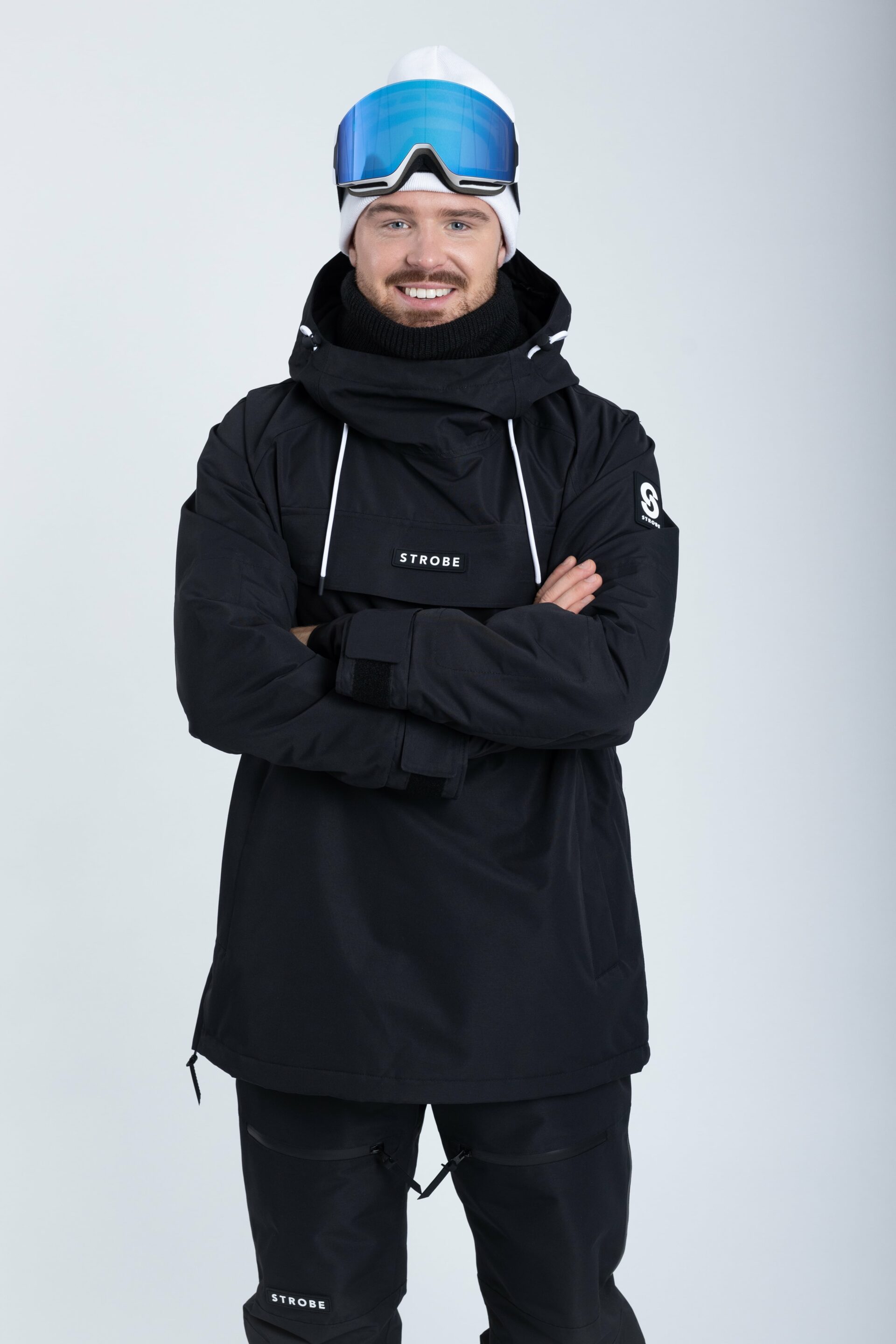 Halo Ski Jacket Black - Men's - Strobe
