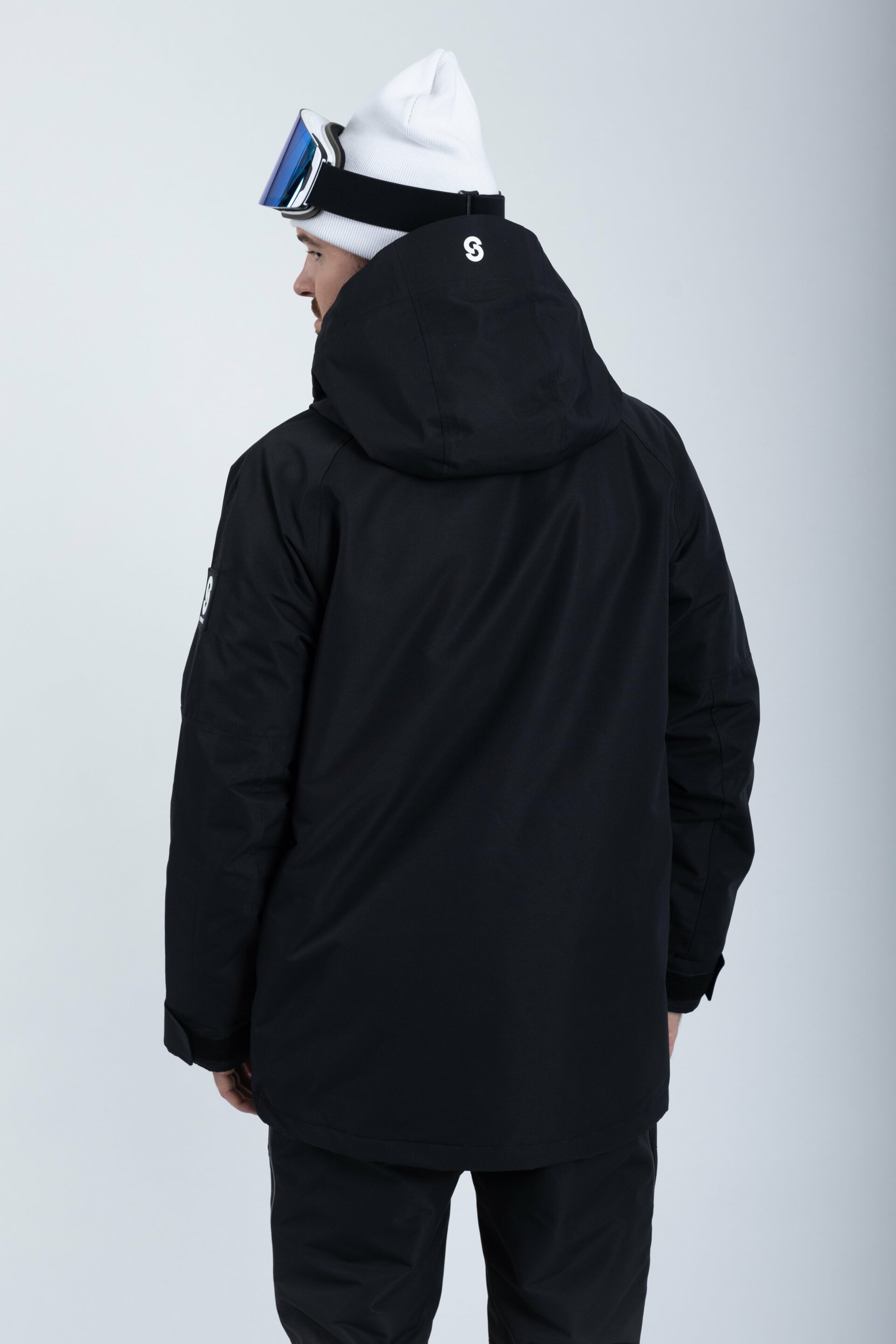 Halo Ski Jacket Black - Men's - Strobe