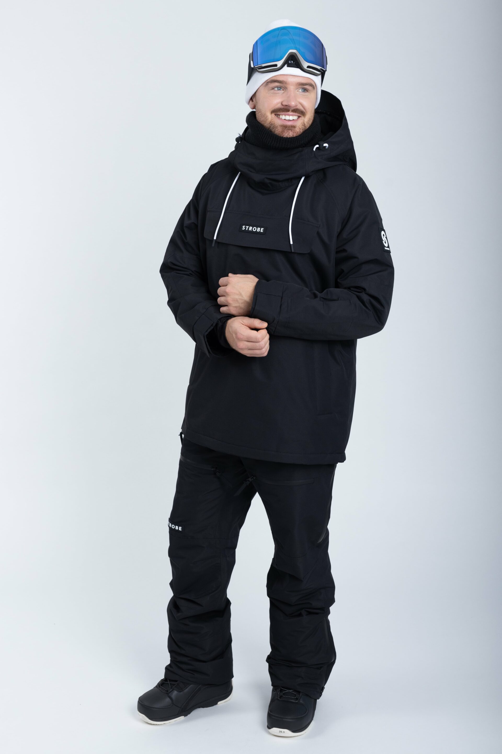Halo Ski Jacket Black - Men's - Strobe