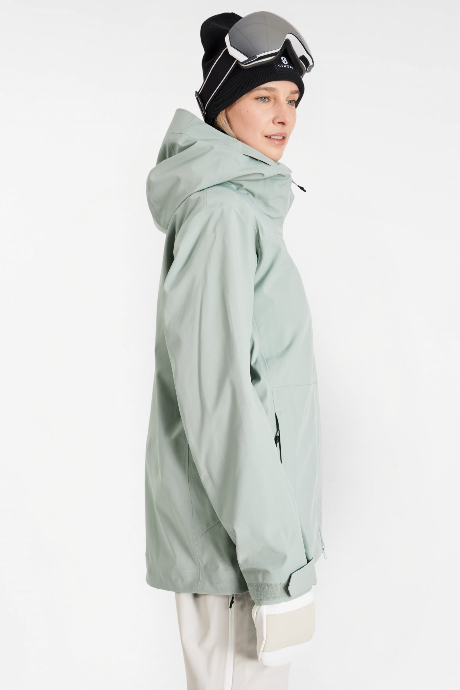 Gentian 3L Shell Jacket - Sage Green - Women's - Strobe