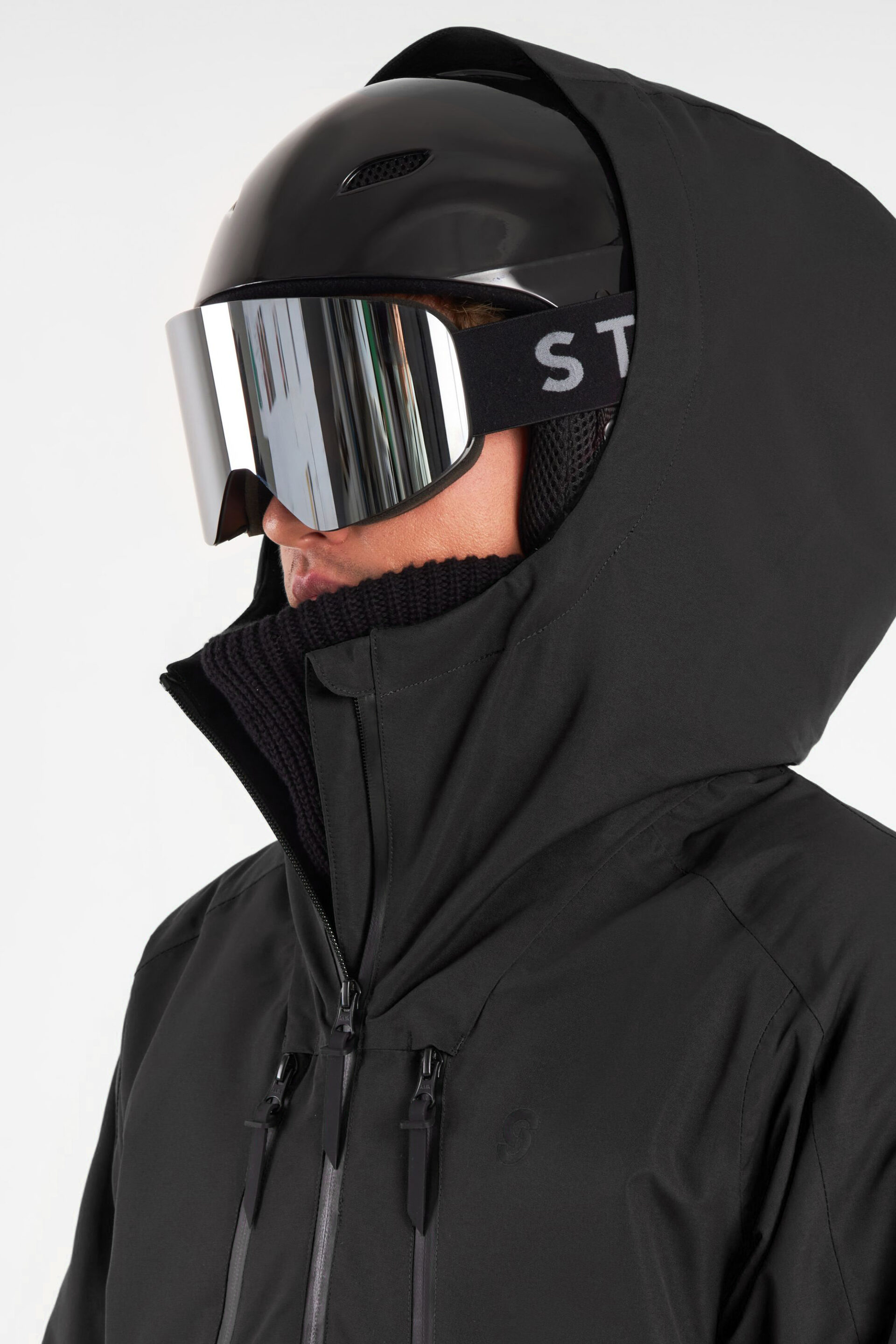 Lynx Ski Jacket Black - Men's - Strobe Lynx Ski Jacket Black - Men's - Strobe