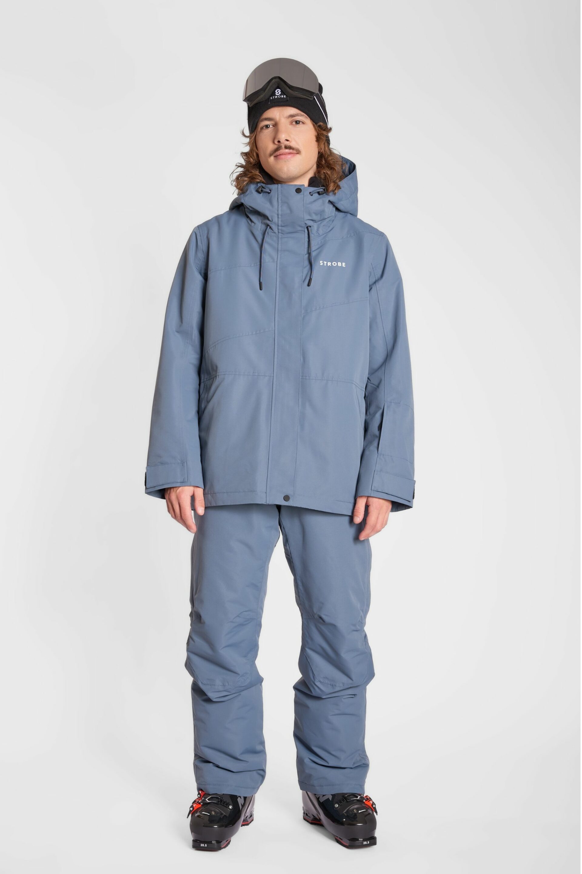 Aura Ski Jacket Slate Blue - Men's - Strobe