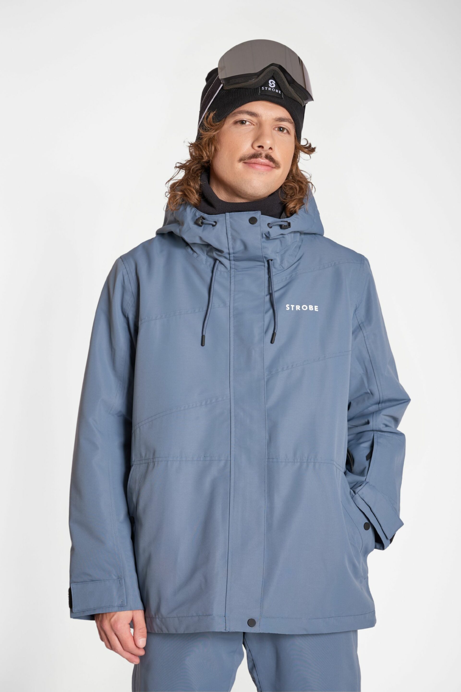 Aura Ski Jacket Slate Blue - Men's - Strobe