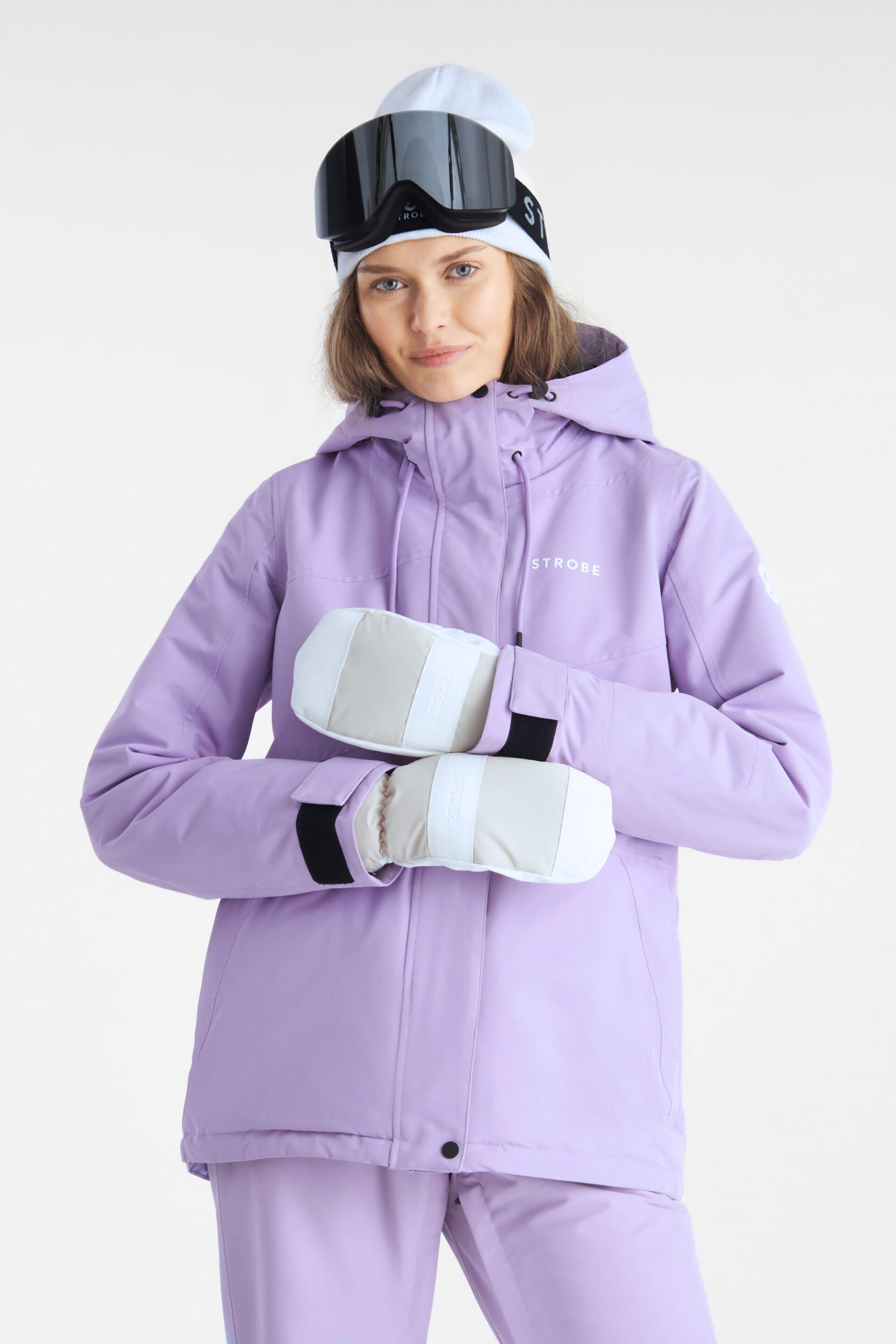 Aura Ski Jacket Pale Violet - Women's - Strobe