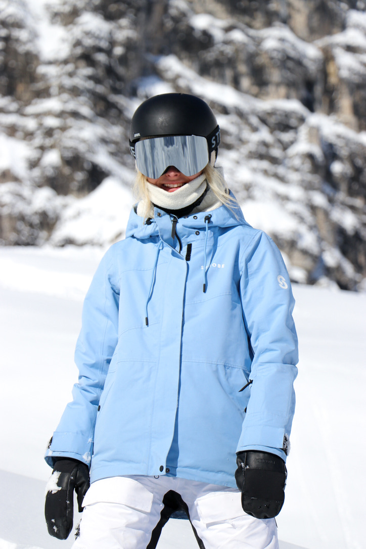 Aura Ski Jacket Serenity Blue - Women's - Strobe