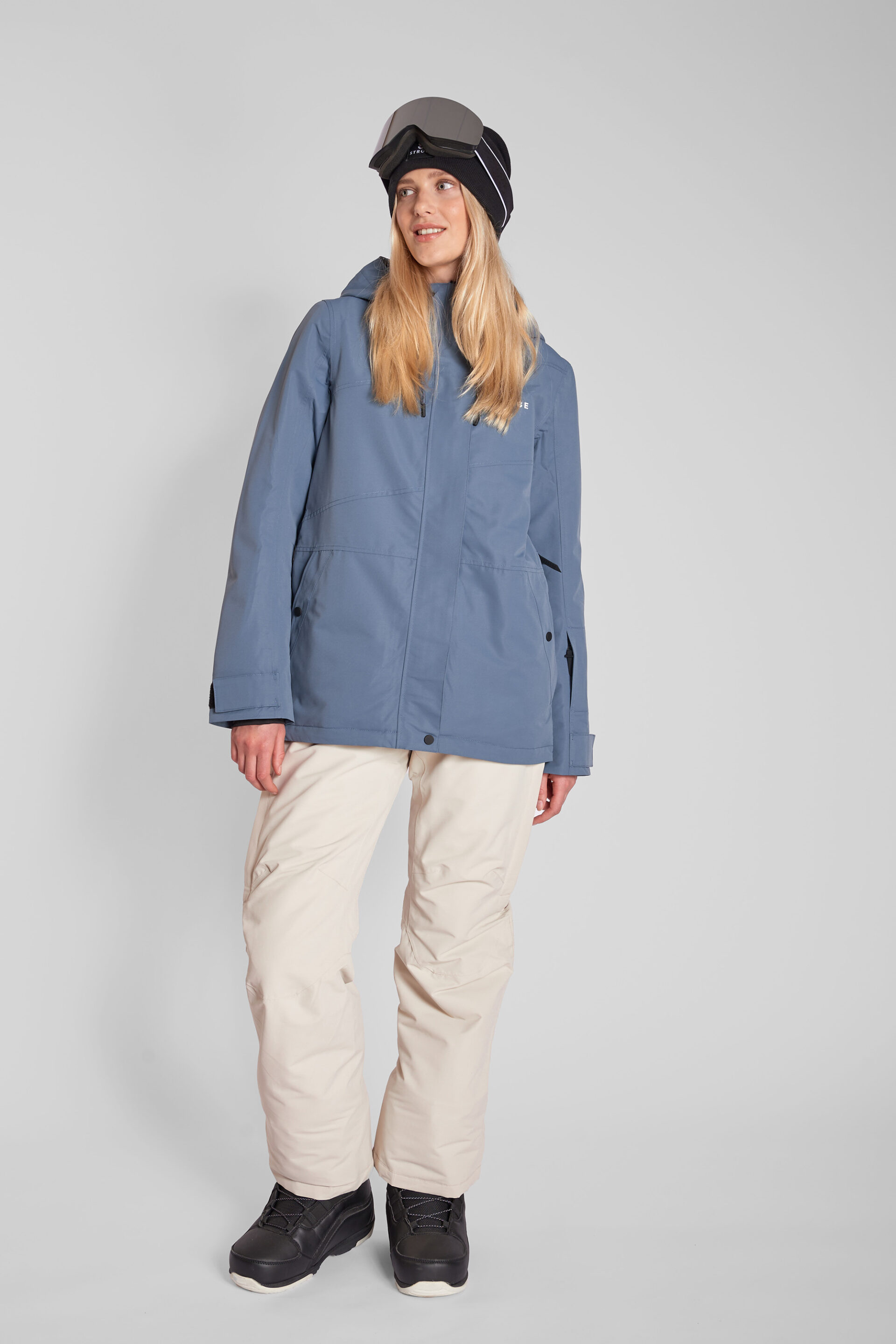 Aura Ski Jacket Slate Blue - Women's - Strobe