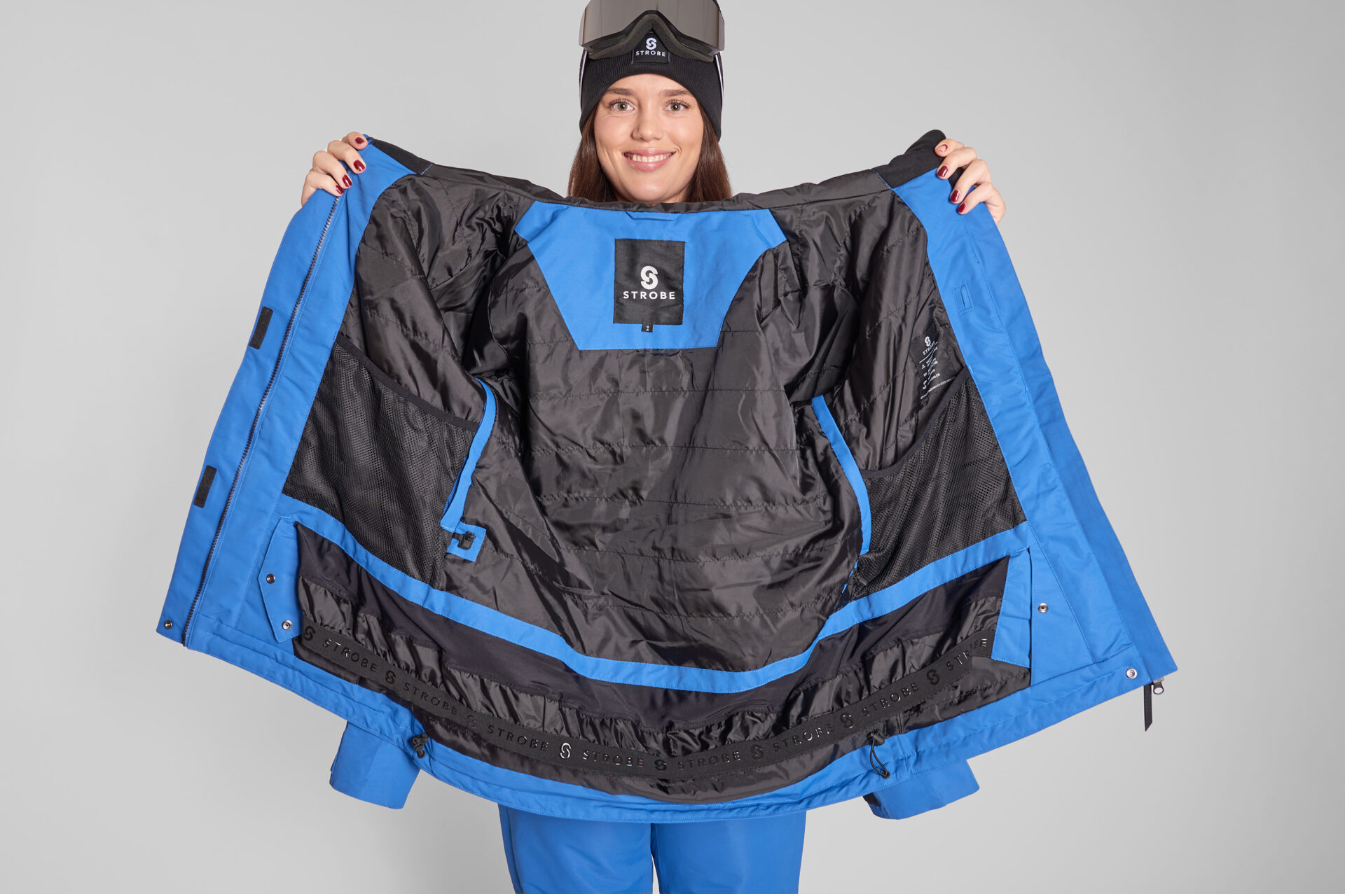 Aura Ski Jacket Cobalt - Women's - Strobe