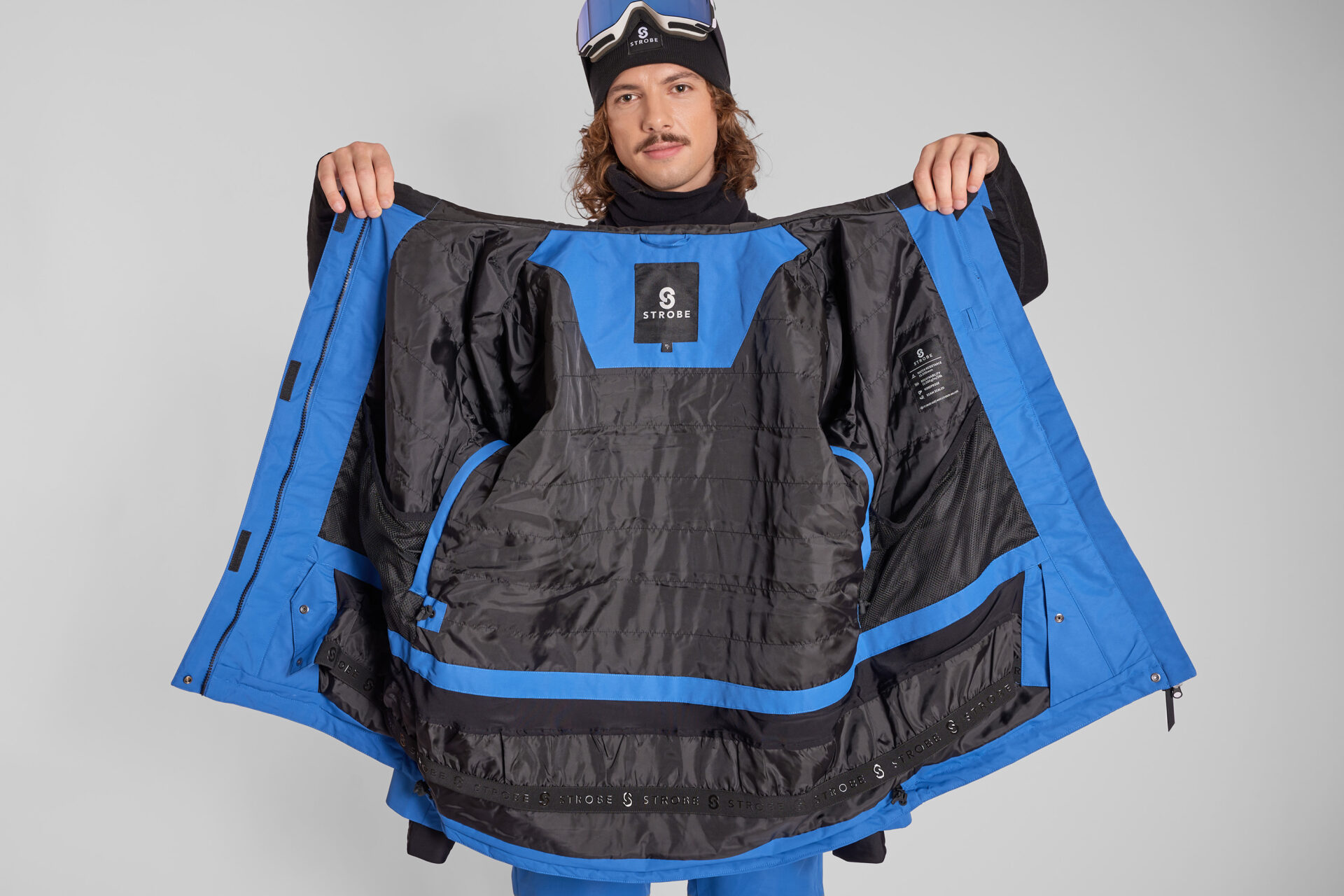 Aura Ski Jacket Cobalt - Men's - Strobe