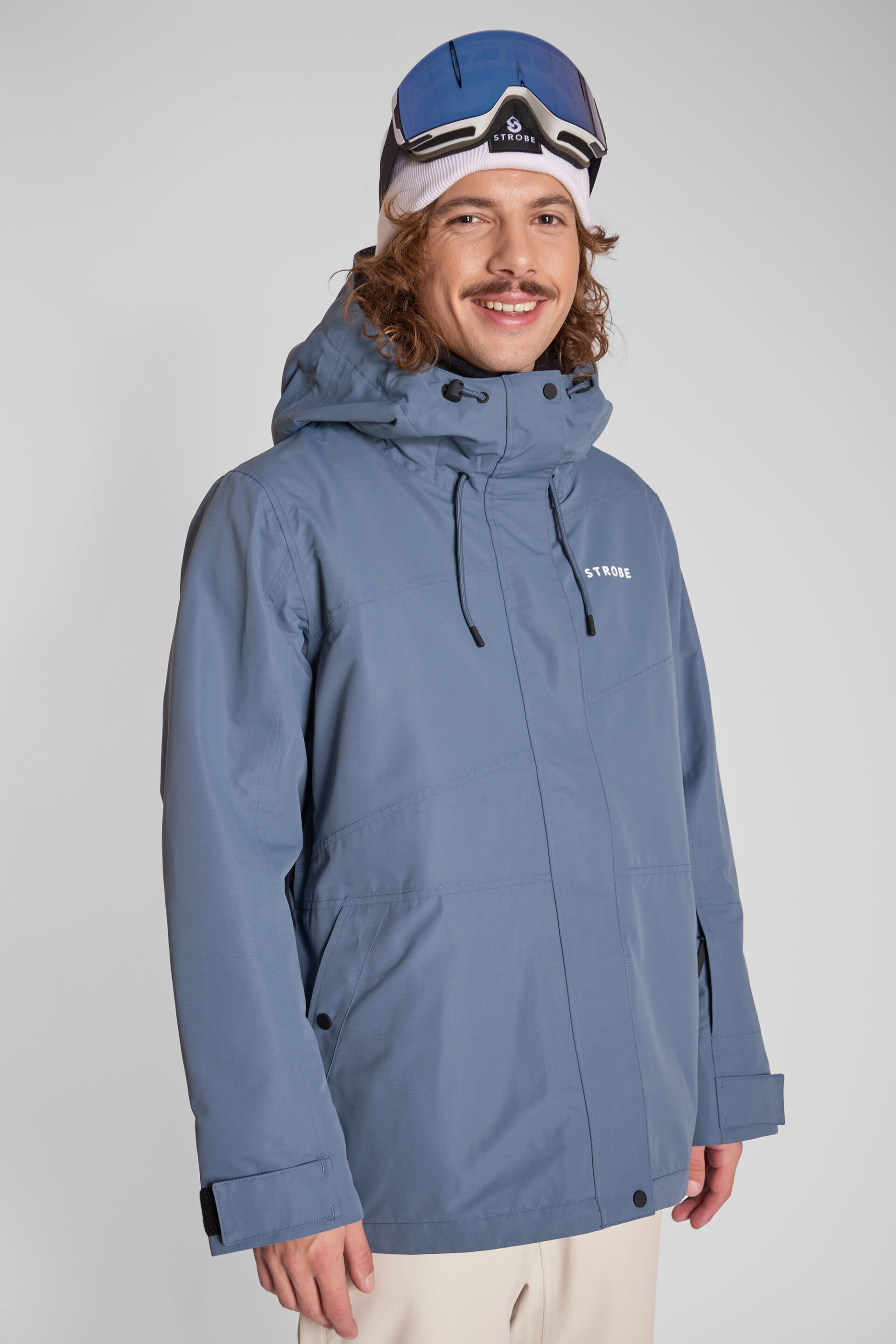 Aura Ski Jacket Slate Blue - Men's - Strobe