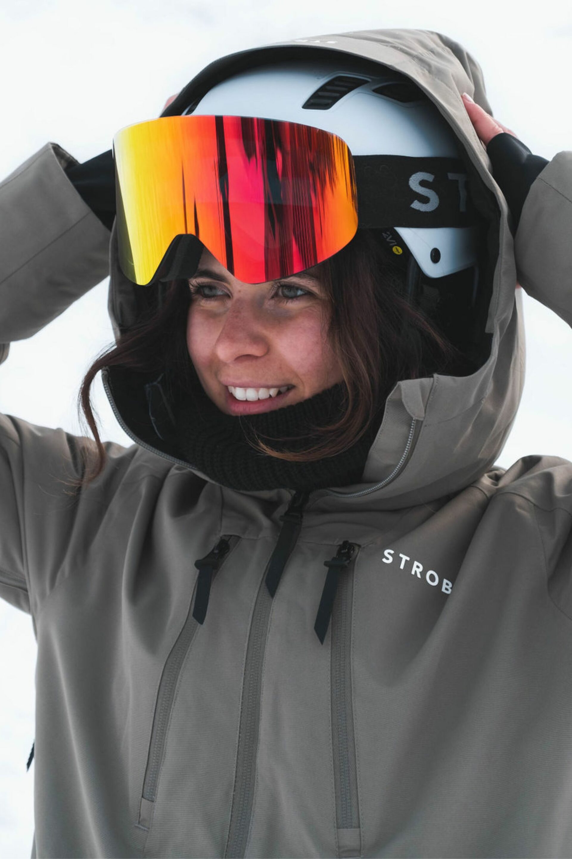 Lynx Ski Jacket Smoke Green - Women's - Strobe