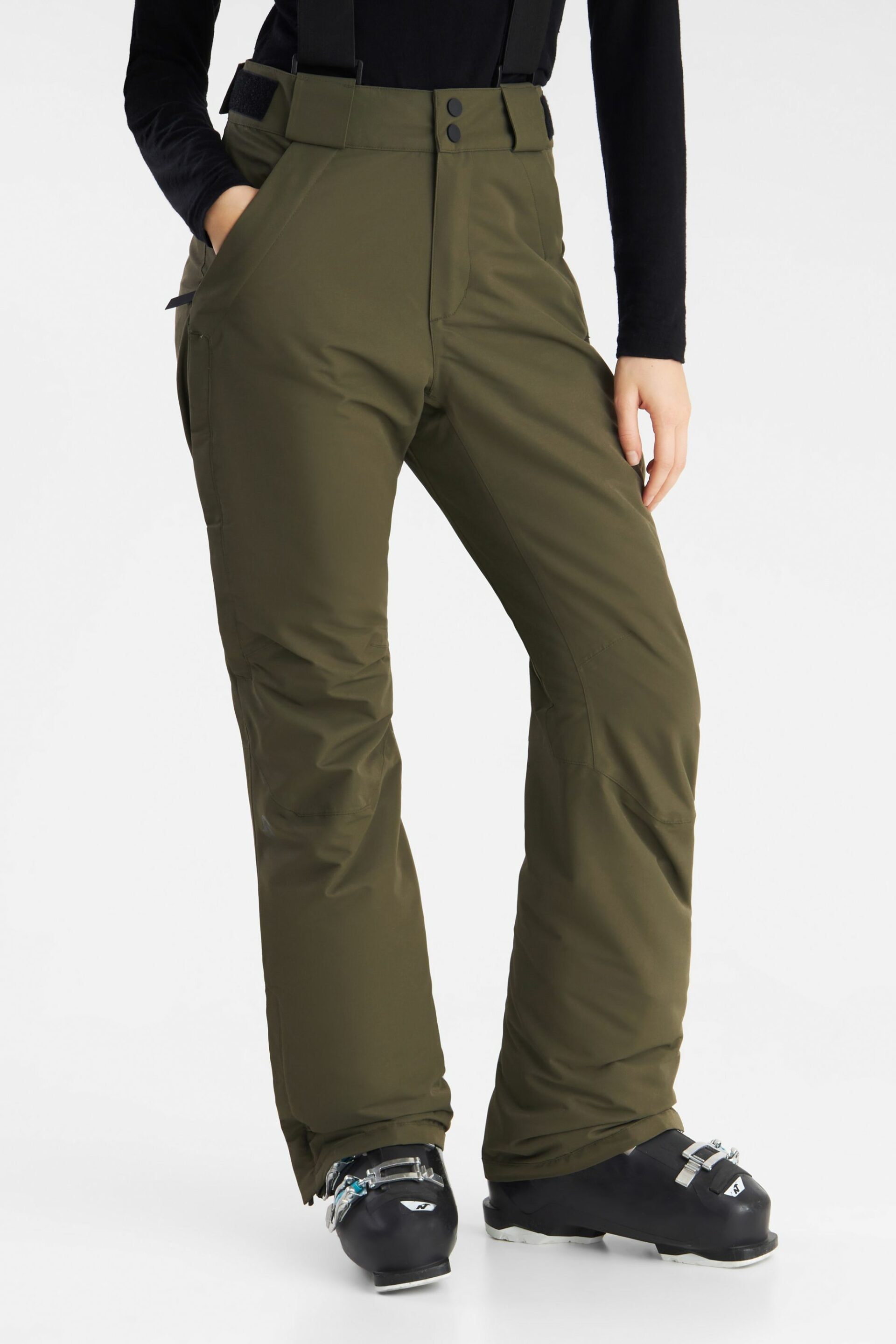 Terra Ski Pants Olive Green - Women's - Strobe