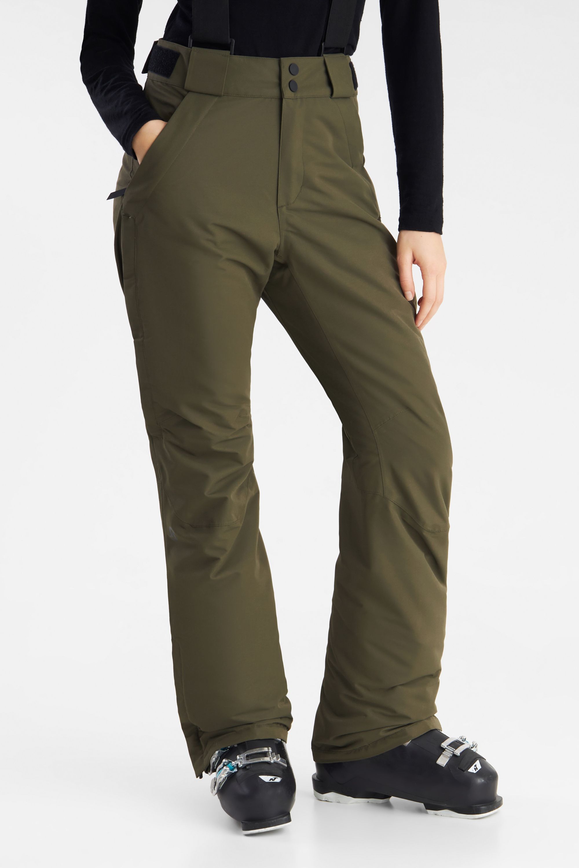 Terra Ski Pants Olive Green - Women's - Strobe