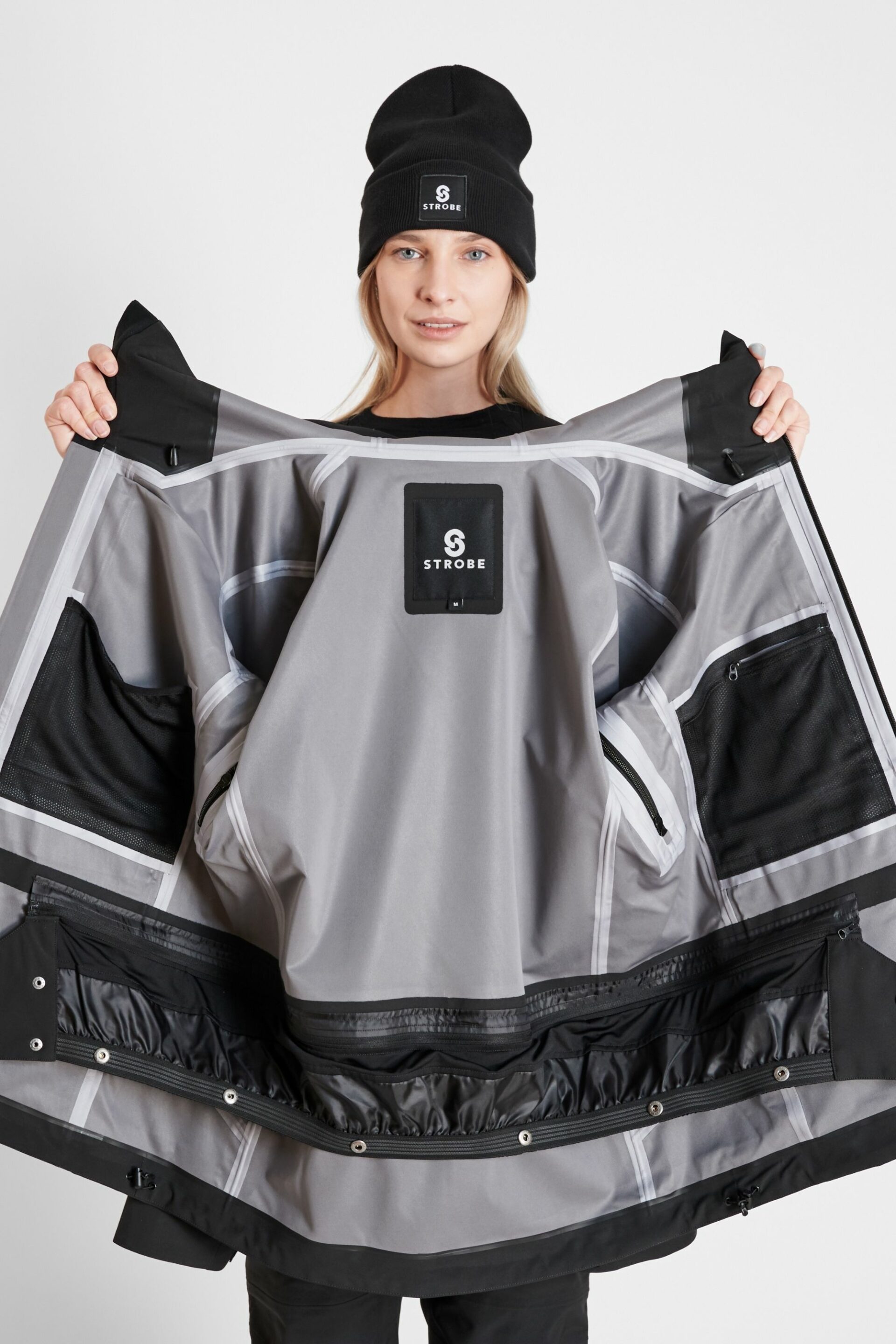 Gentian 3L Shell Jacket - Black - Women's - Strobe