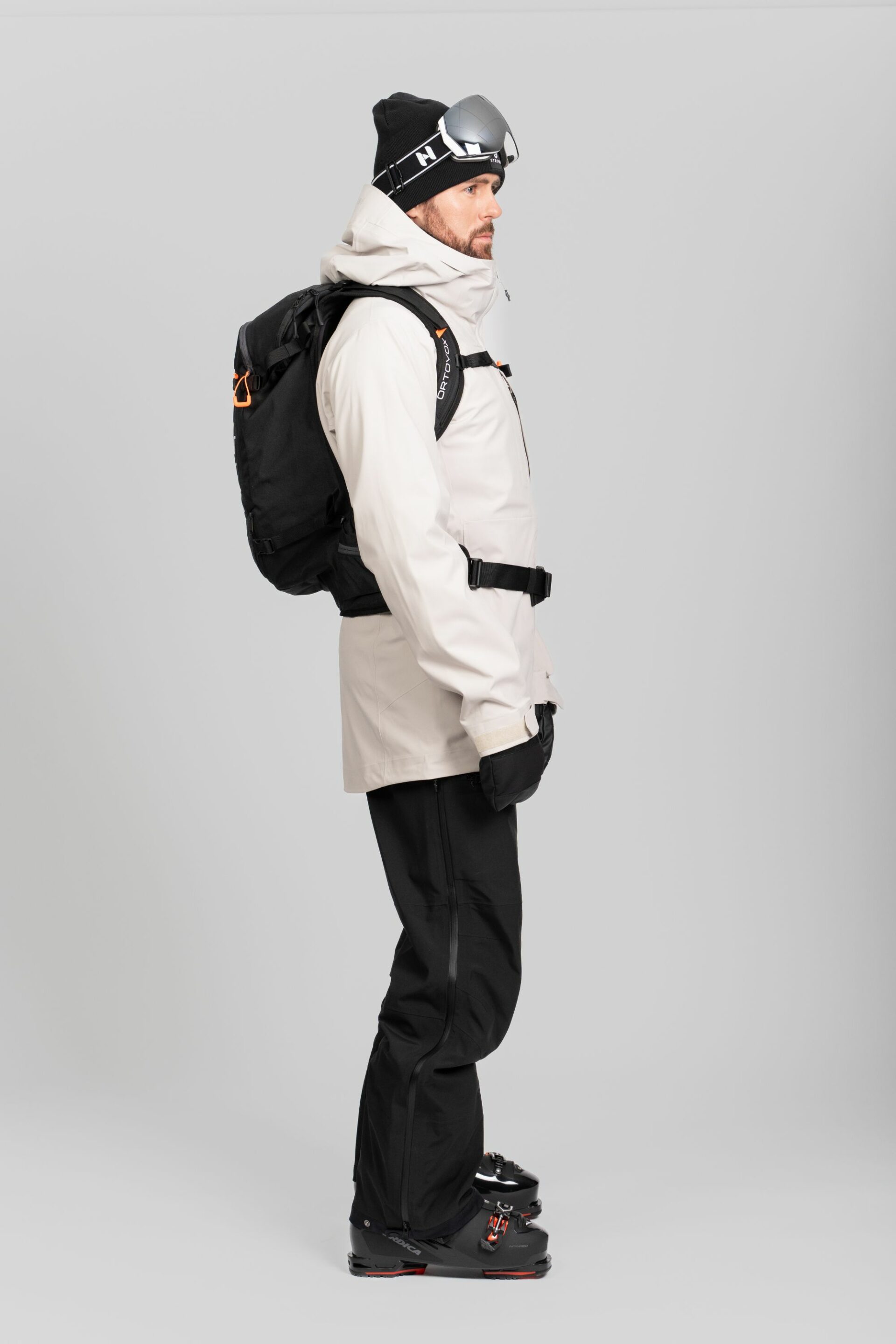 Gentian 3L Shell Jacket - Chalk Beige - Men's - Strobe