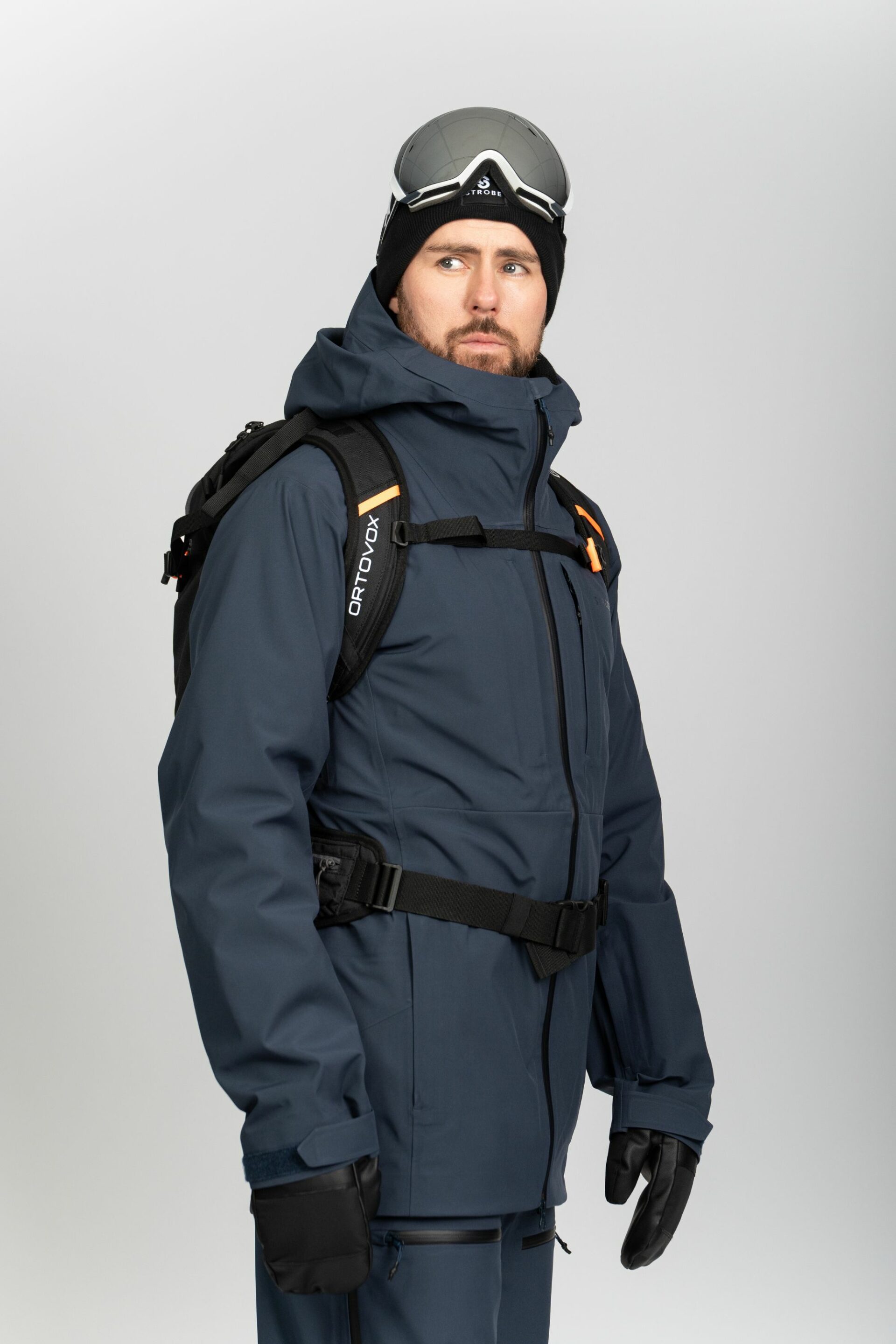 Gentian 3L Shell Jacket - Deep Blue - Men's - Strobe