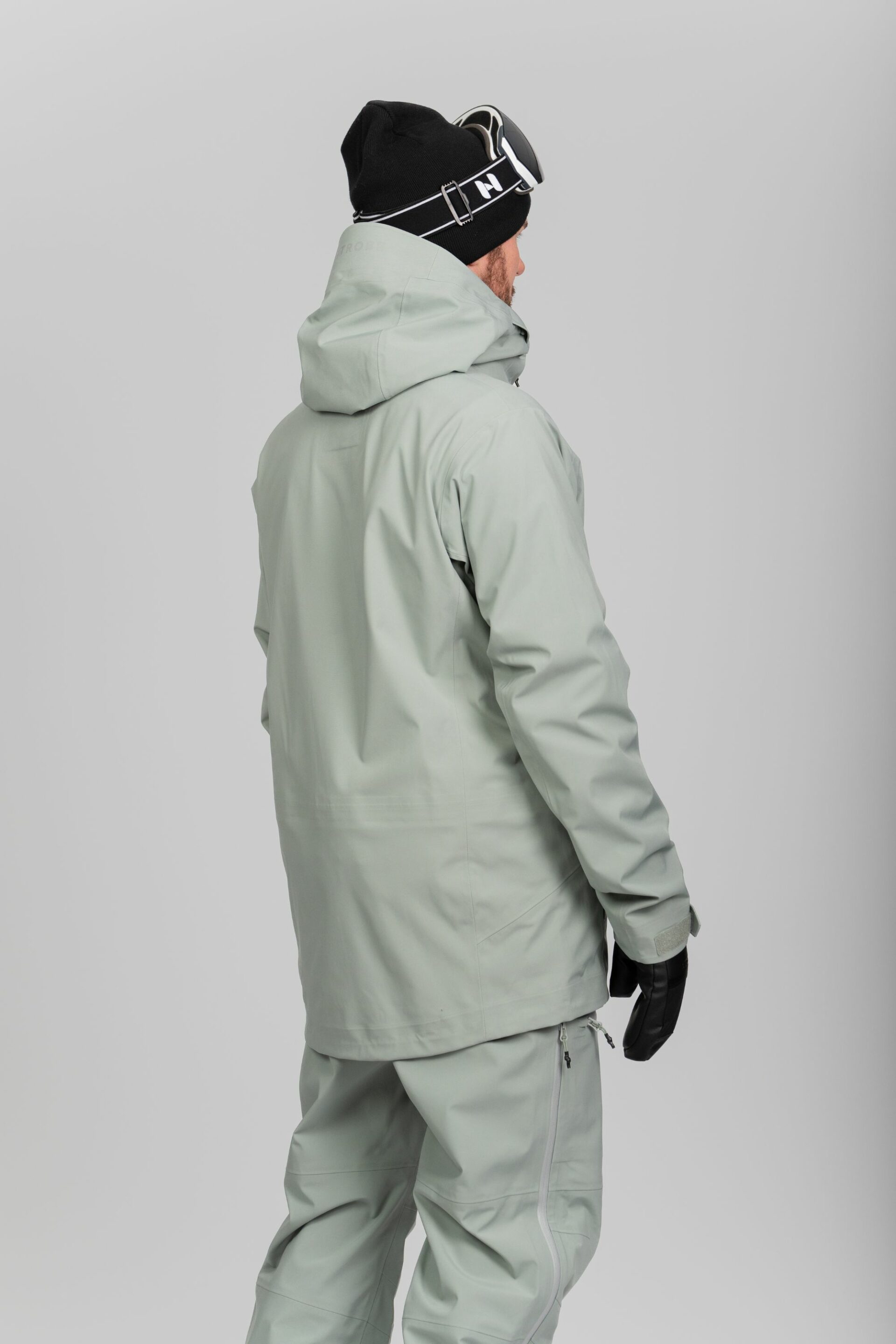 Gentian 3L Shell Jacket - Sage Green - Men's - Strobe