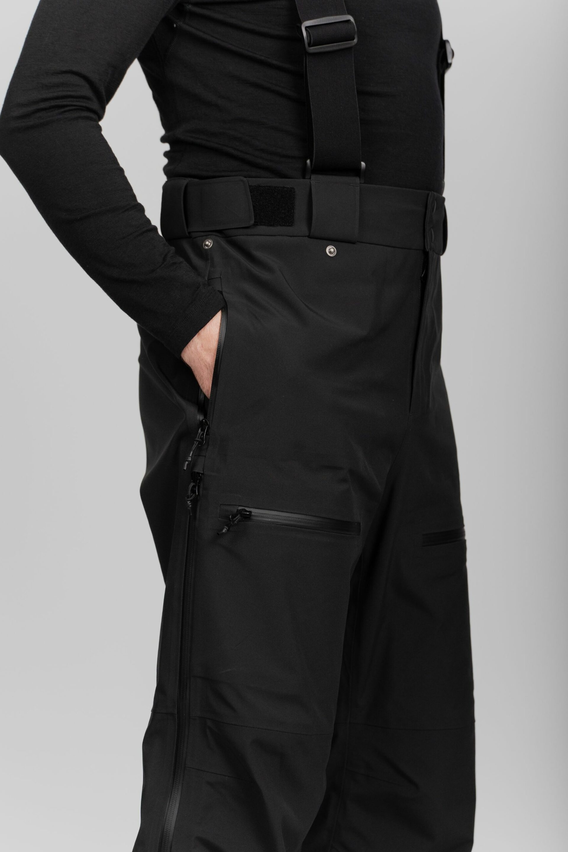 Gentian 3L Shell Pants - Black - Men's - Strobe