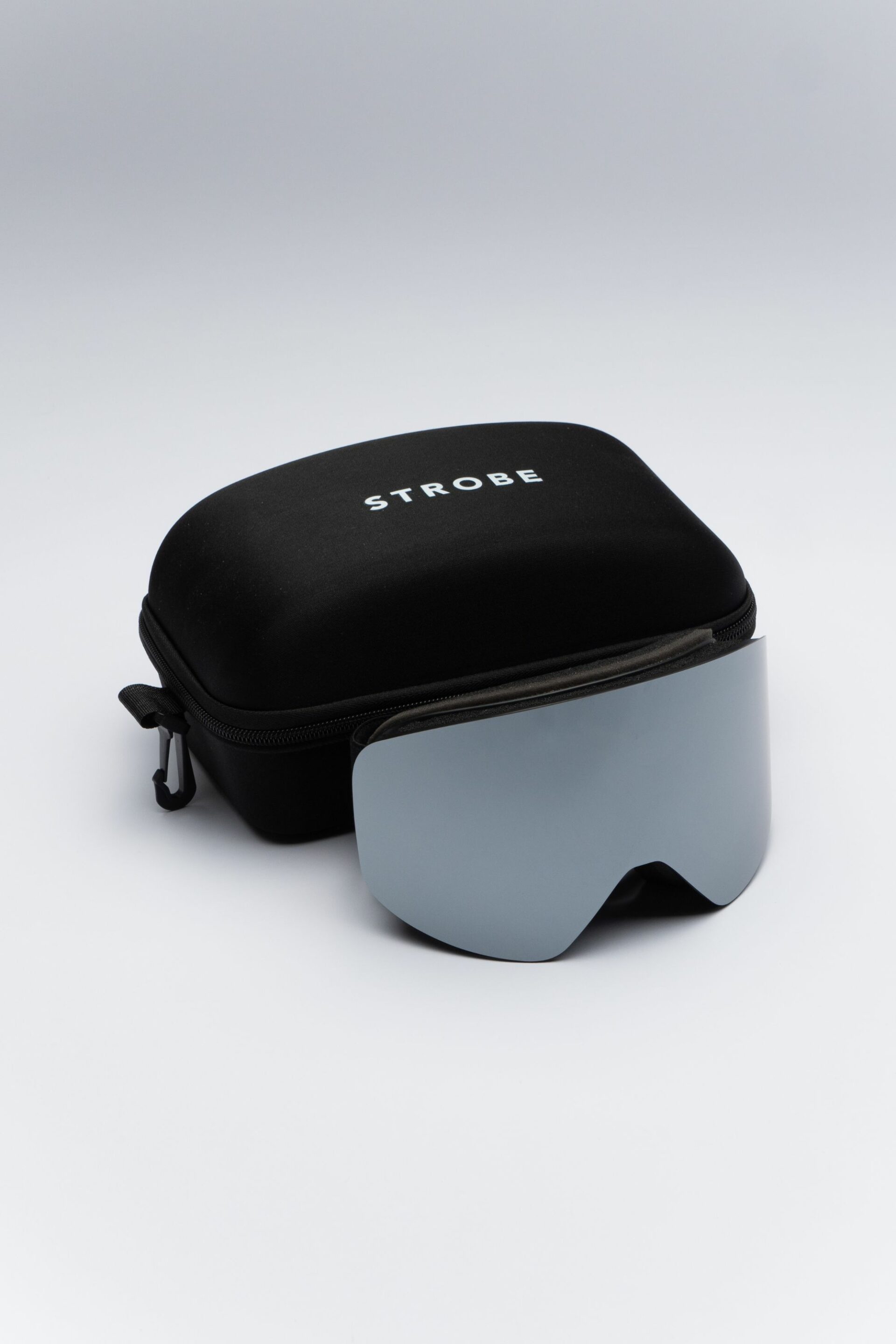 The Accipiter Goggles - Silver Smoke Mirror - OS - Strobe