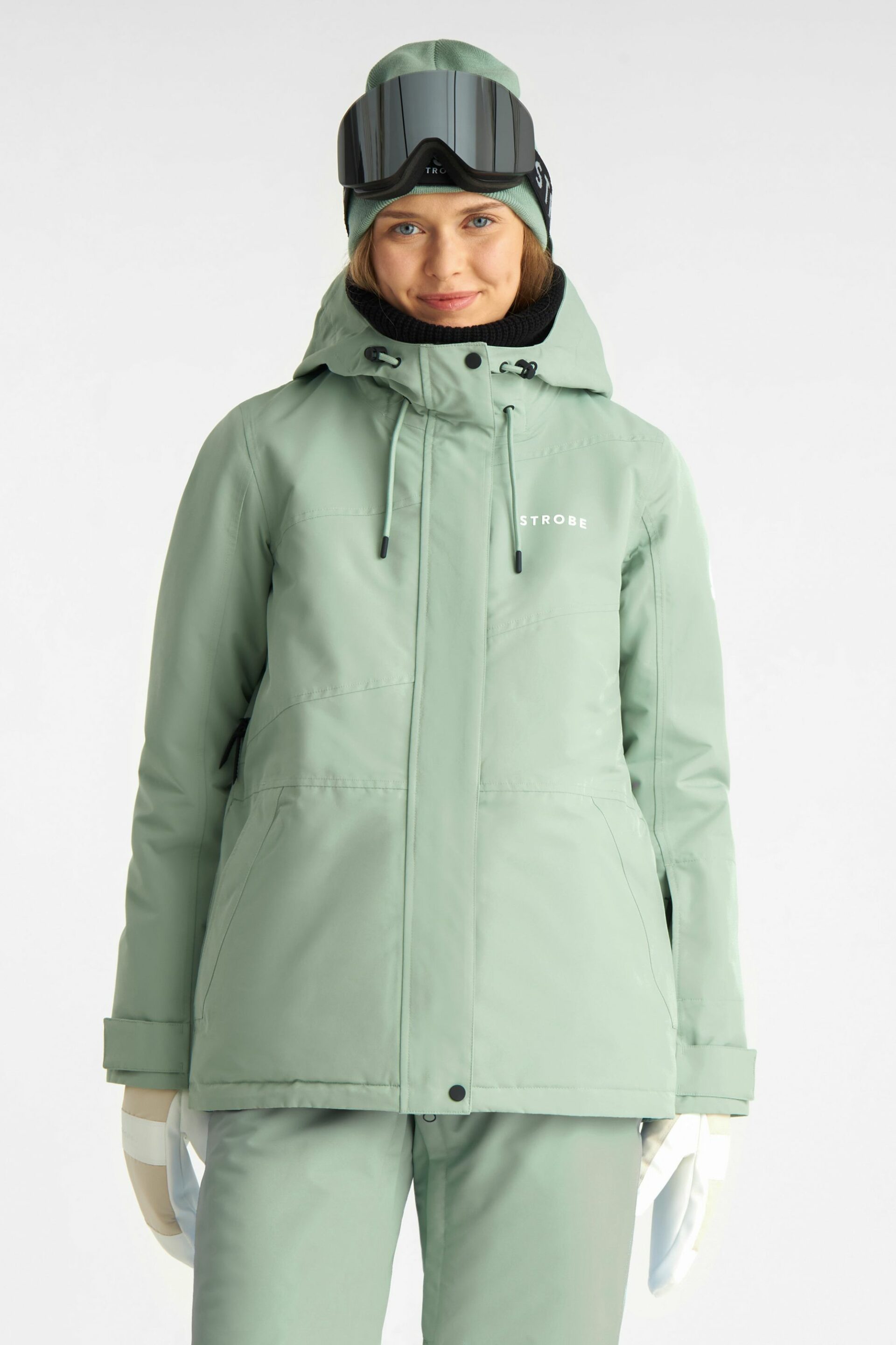 Aura Ski Jacket Dusty Green - Women's - Strobe