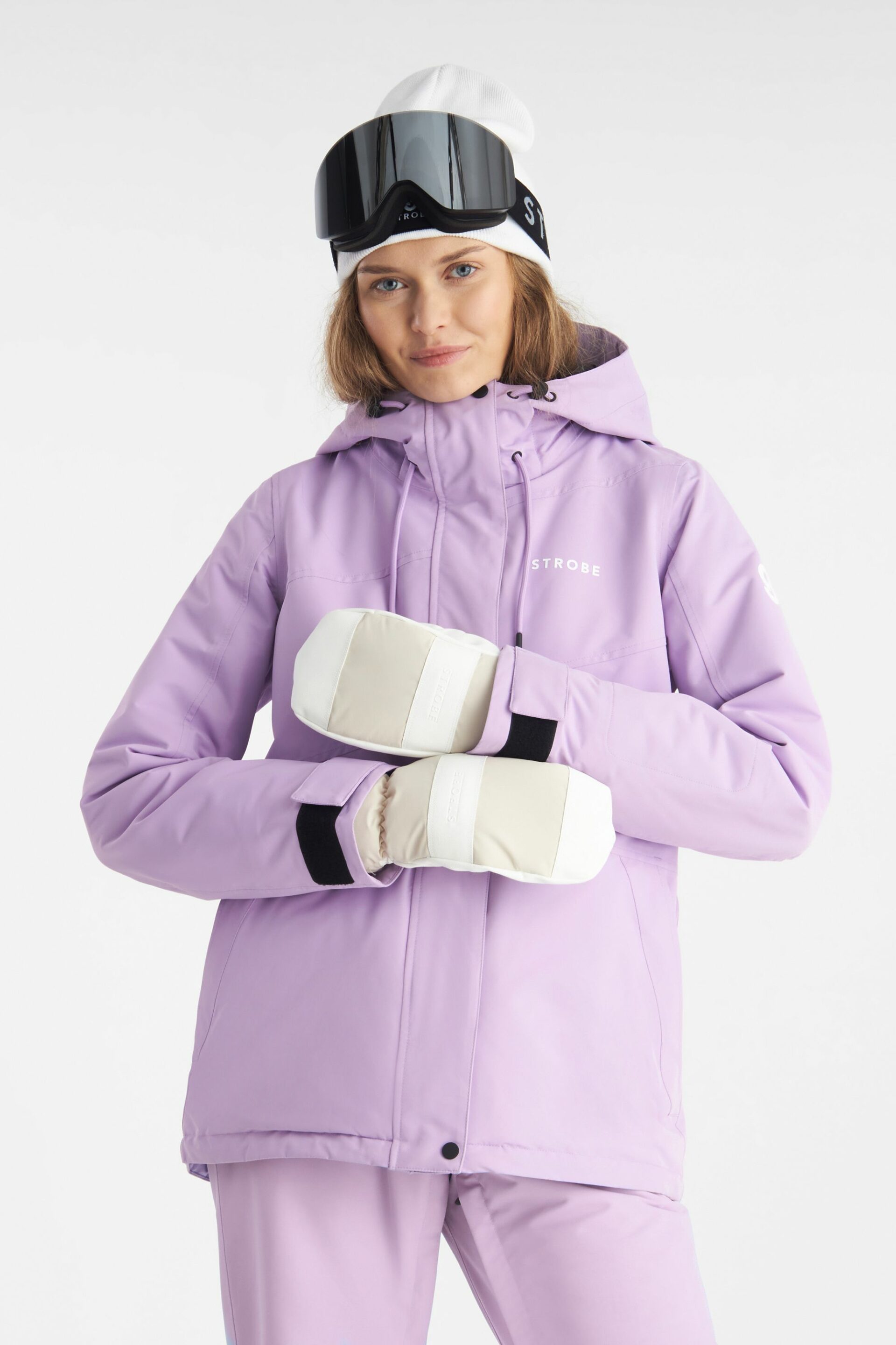 Aura Ski Jacket Pale Violet - Women's - Strobe