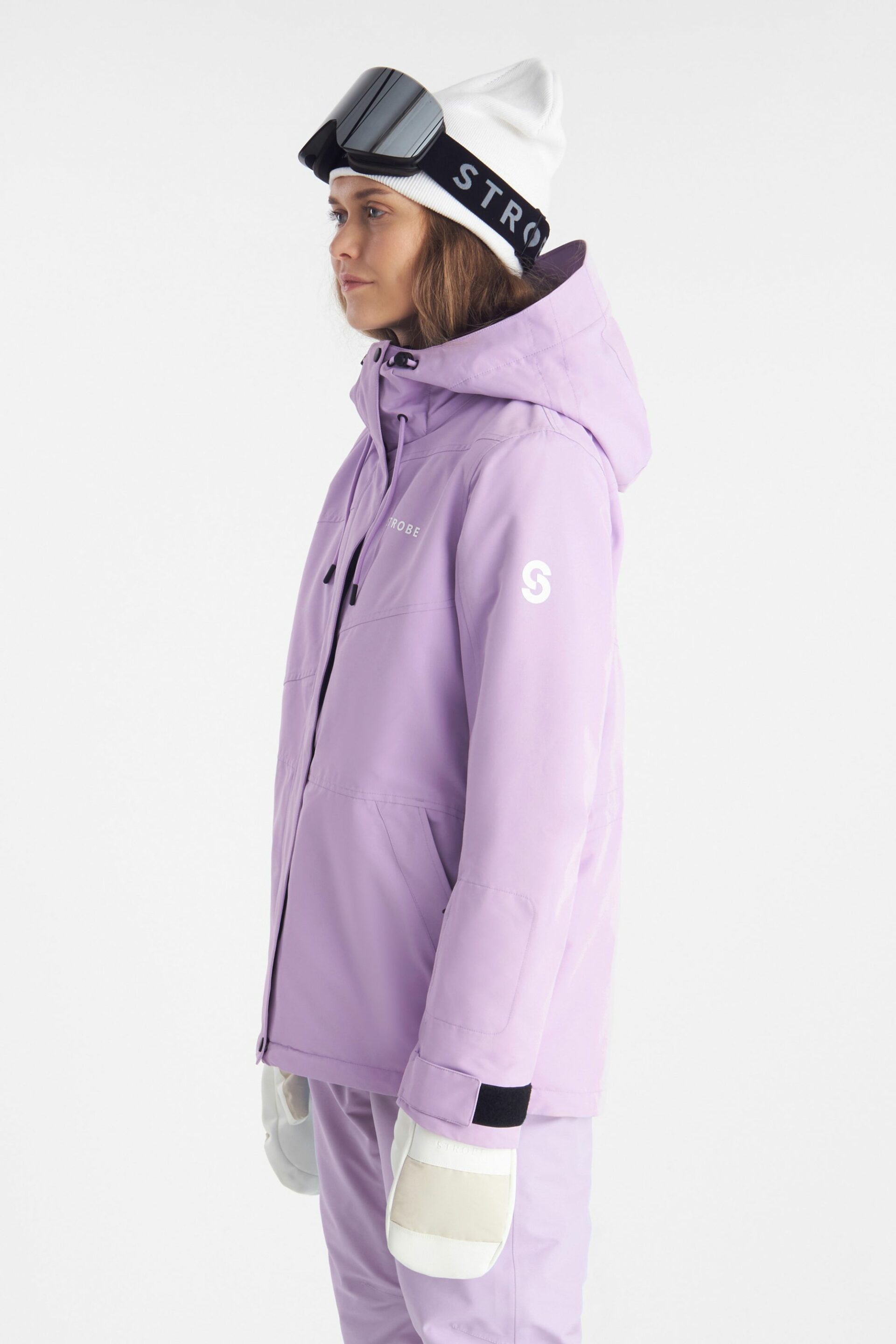 Aura Ski Jacket Pale Violet - Women's - Strobe