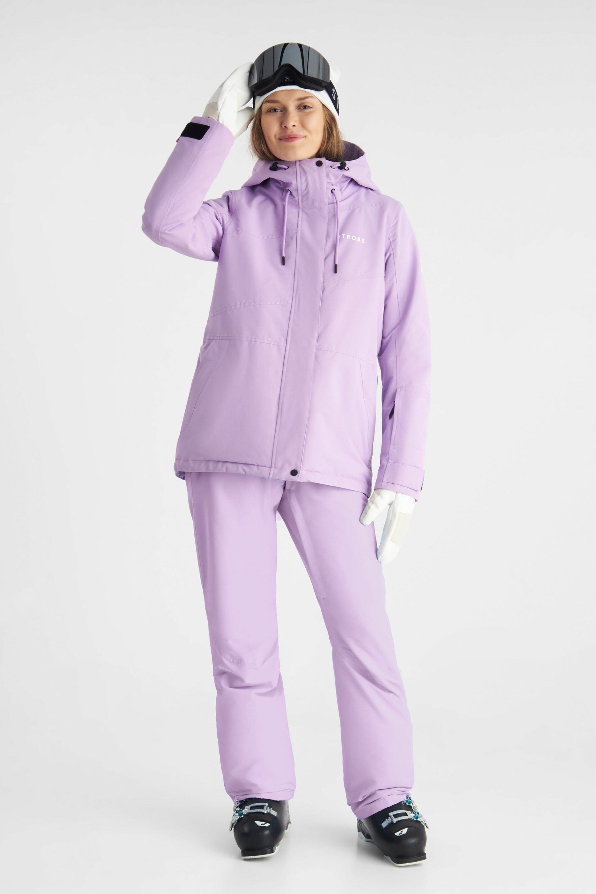 Aura Ski Jacket Pale Violet - Women's - Strobe