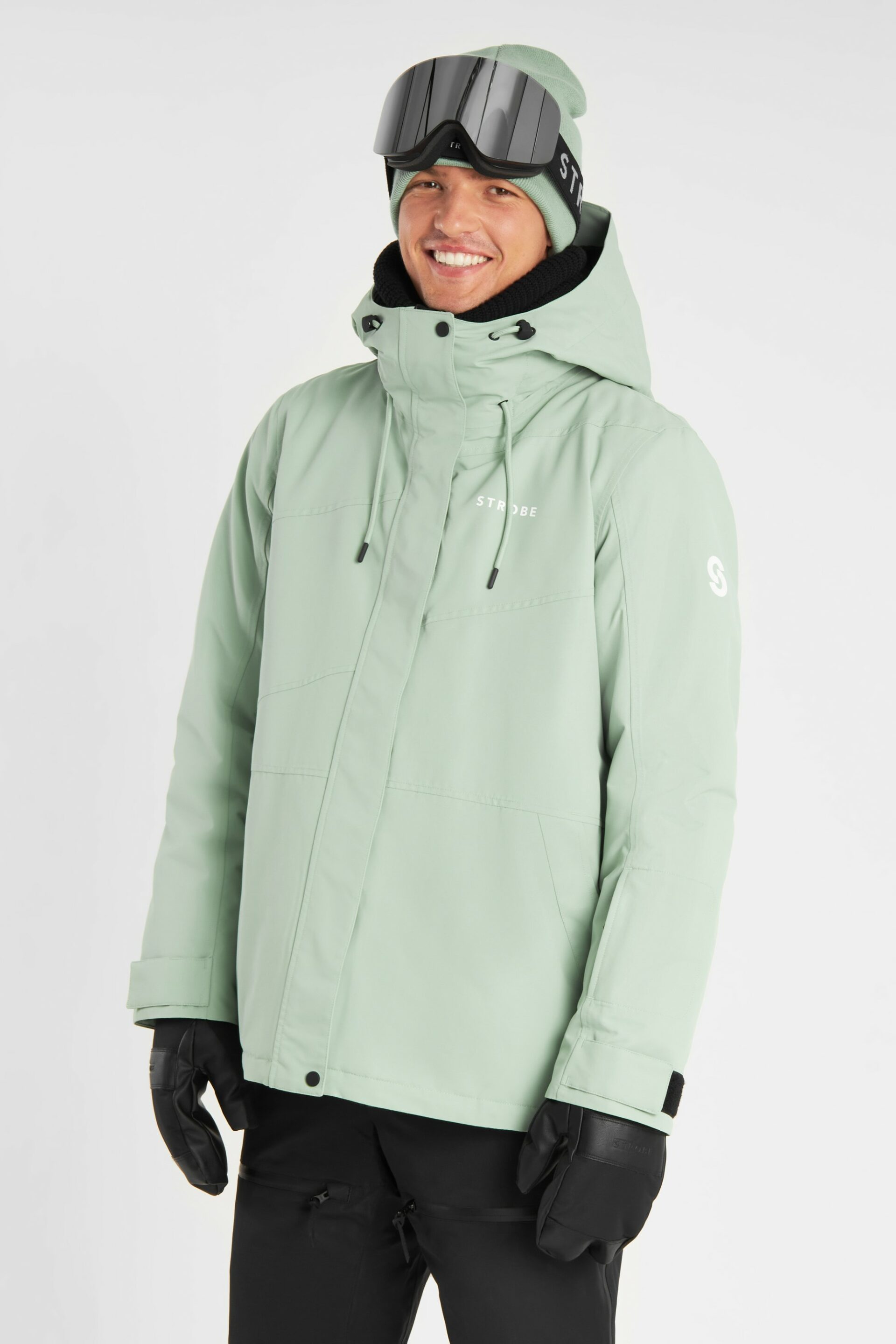 Aura Ski Jacket Dusty Green - Men's - Strobe
