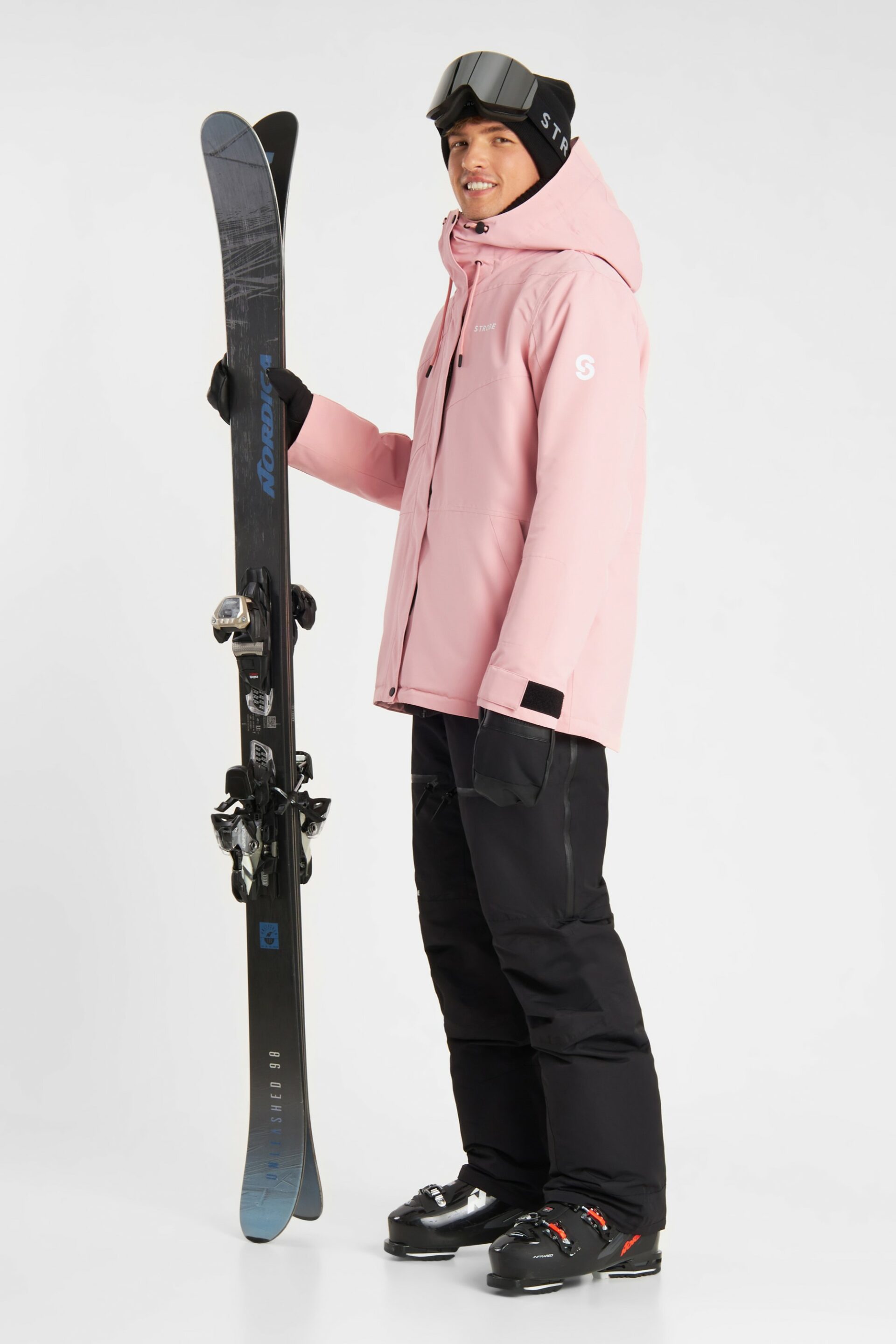 Aura Ski Jacket Sakura Pink - Men's - Strobe