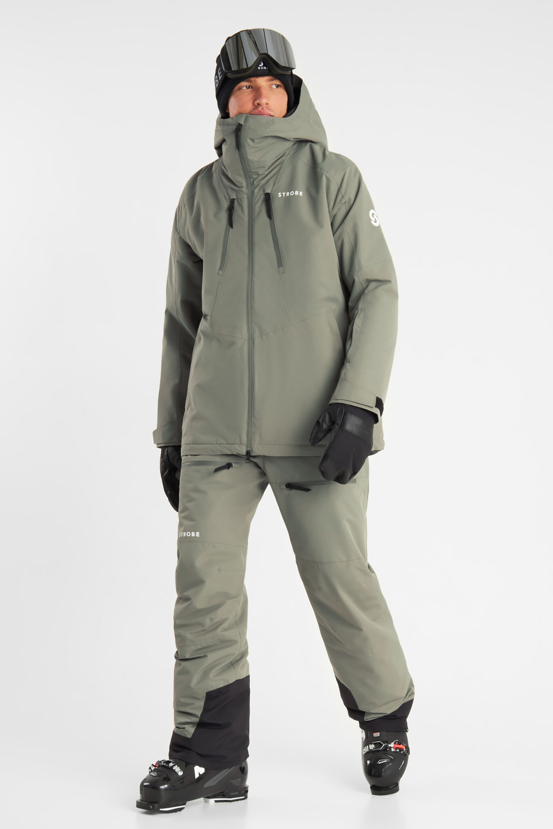 Lynx Ski Jacket Smoke Green - Men's - Strobe